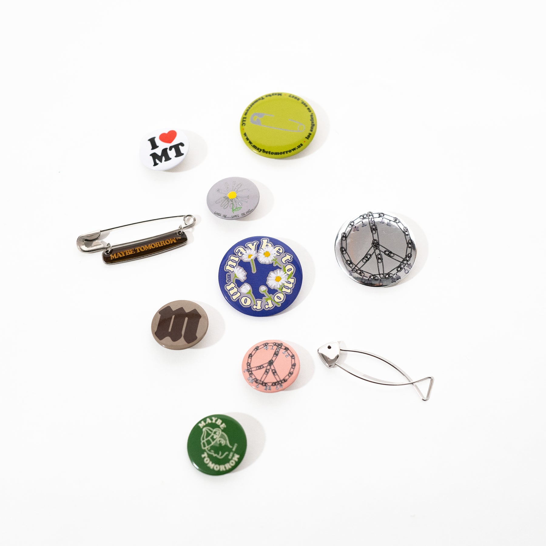 Pin Assortment Set – Maybe Tomorrow