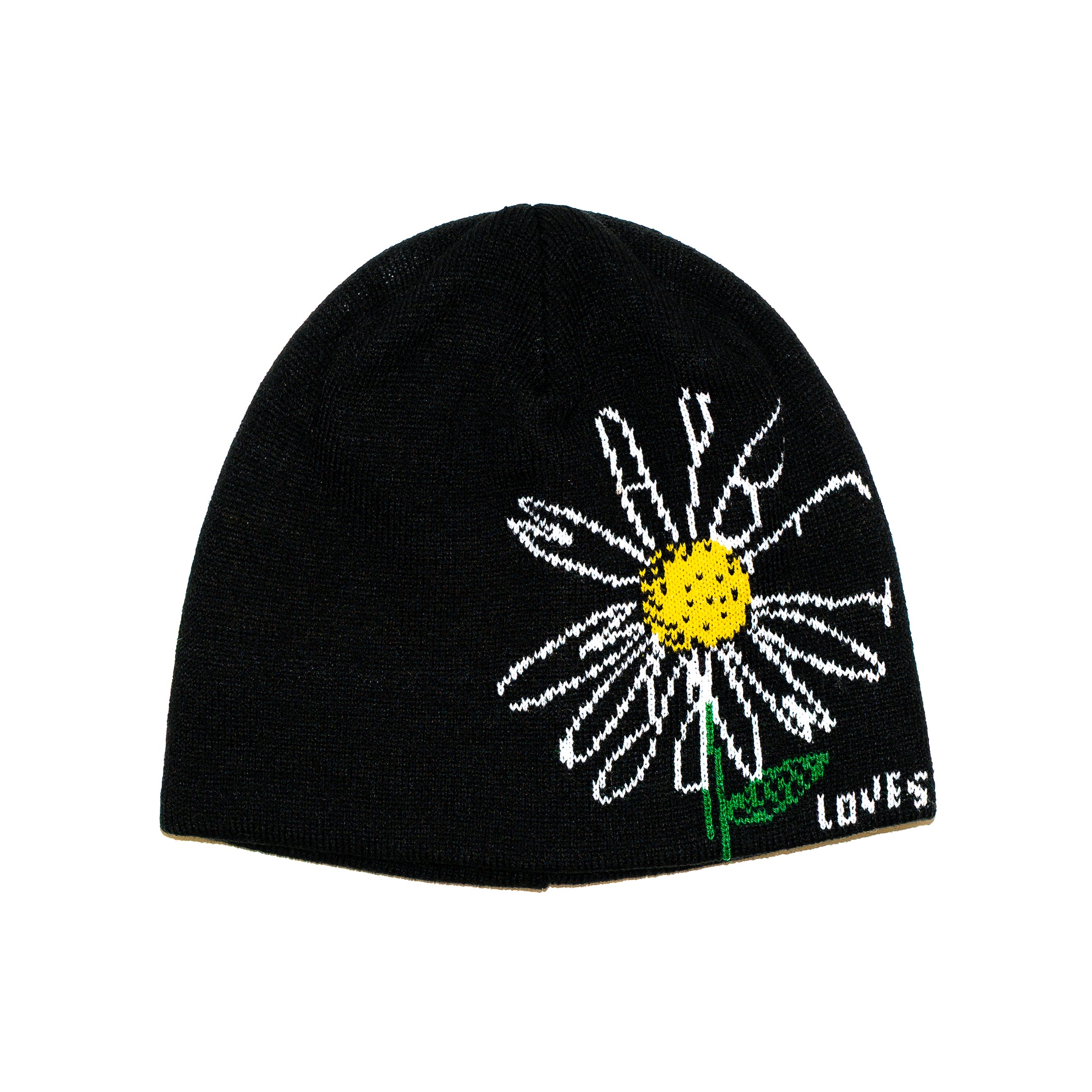 Daisy Skull Cap V2 - Black – Maybe Tomorrow